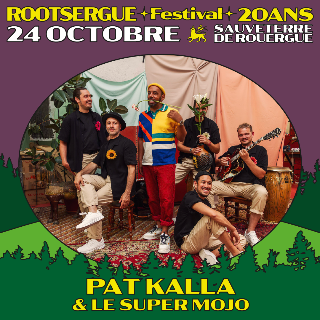 Pat Kalla & Le Super Mojo - Roots'ergue festival